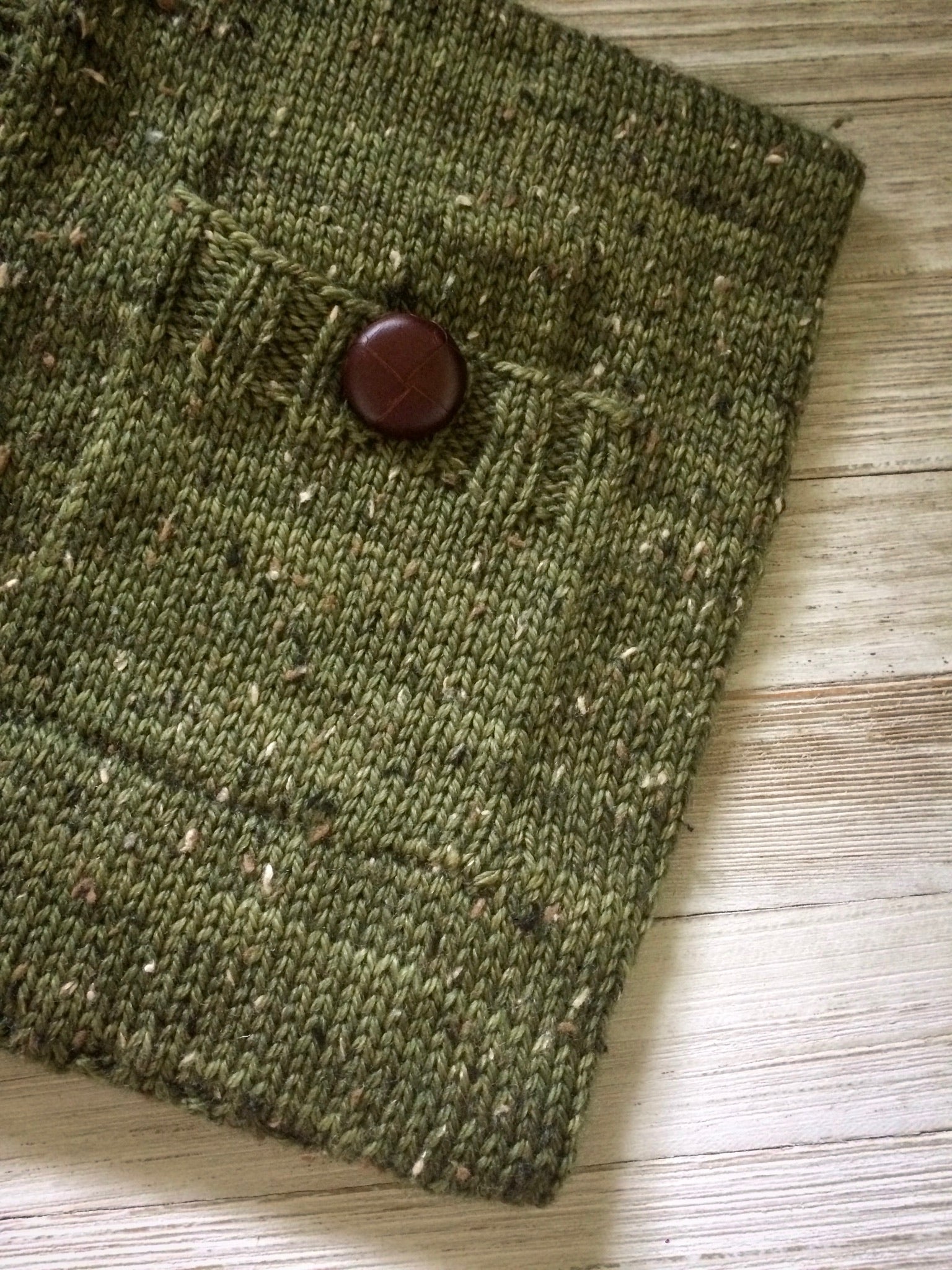 How to put a Patch Pocket on a Sweater – Biscotte Yarns