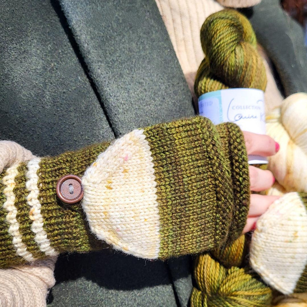Sock Mittens | knitting pattern and knitting kits – Biscotte Yarns