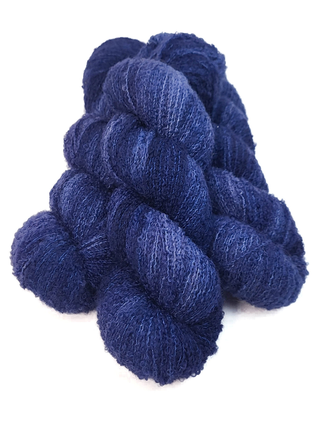 hand-dyed boucle yarn PETITE BOUCLEE BELLE BRUME – Biscotte Yarns
