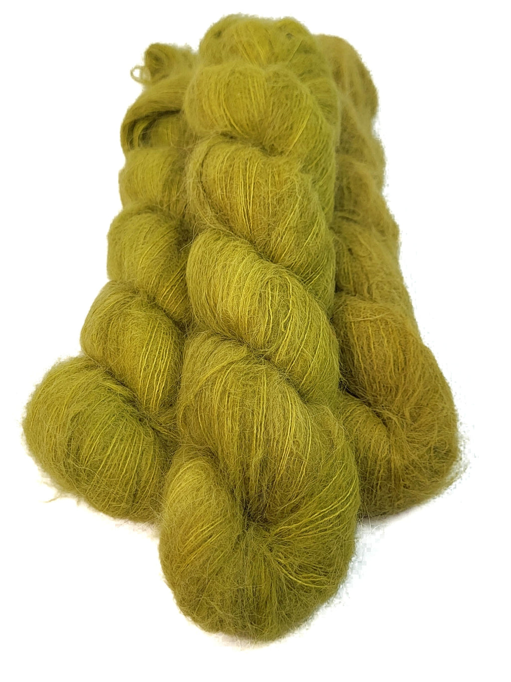 Hand-dyed PETITE SURI ABSINTHE yarn – Biscotte Yarns