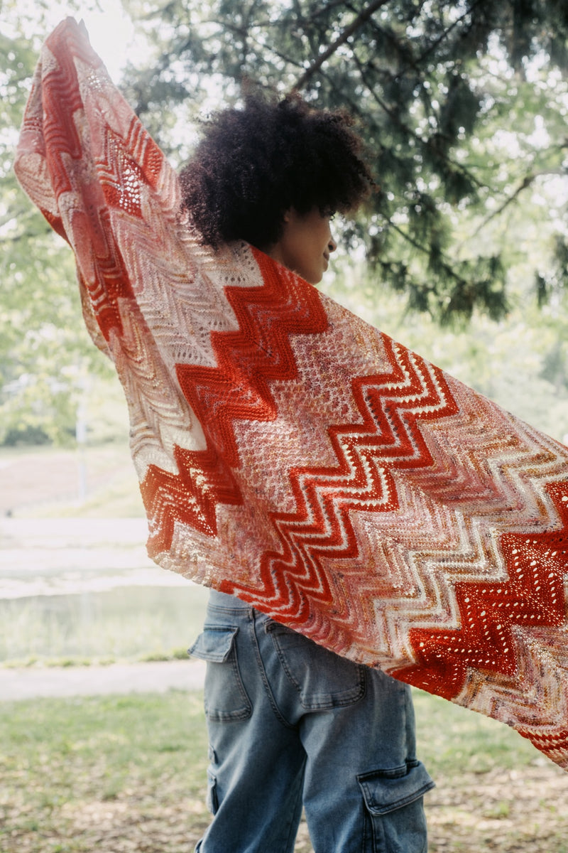 Zigging the Zag Shawl | Free Knitting Pattern and Optional Kits ...