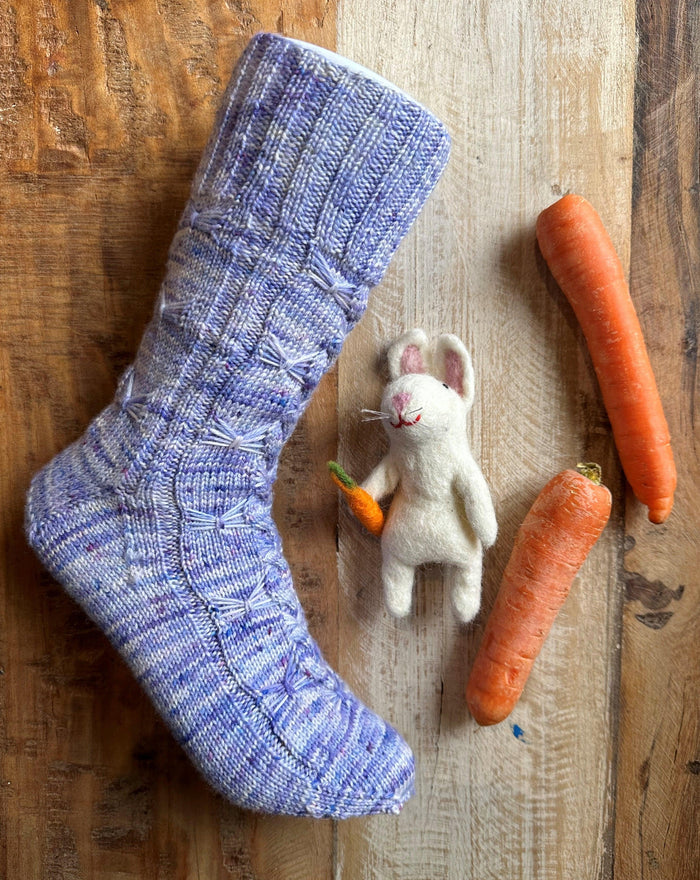 LEVER DE RIDEAU - Free Knitting Socks Pattern – Biscotte Yarns