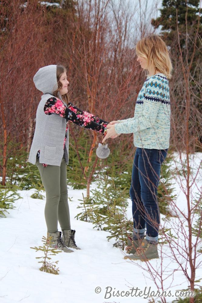 Jigs and Reels | Fairisle Yoke Free Pattern – Biscotte Yarns